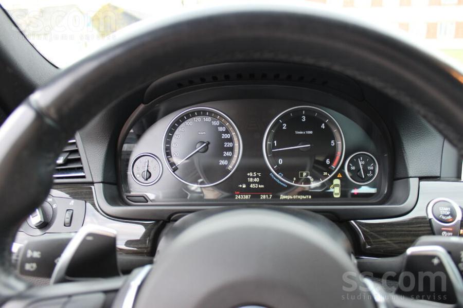 Zils BMW 535 2014 Daugavpils, ar dzinēja tilpumu 3.00 L un nobraukumu 243 tūkst. km par 15500 €, foto 18 vietnē AUTOMOTO.COM.LV