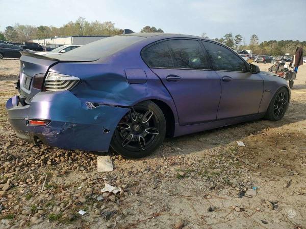 Blue BMW 535 2014 in Vilnius, with an engine capacity of 2.98 L and mileage of 108 thousand km for 4300 €, photo 5 on AUTOMOTO.COM.LV