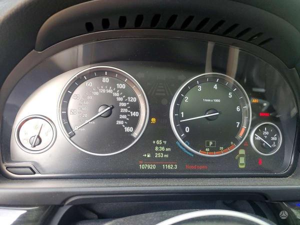 Blue BMW 535 2014 in Vilnius, with an engine capacity of 2.98 L and mileage of 108 thousand km for 4300 €, photo 7 on AUTOMOTO.COM.LV