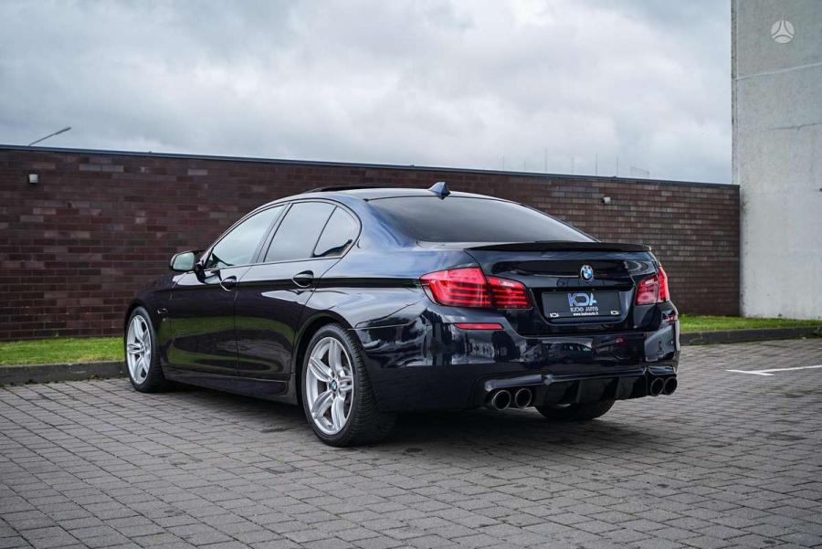 Blue BMW 535 2014 in Marijampole, with an engine capacity of 2.99 L and mileage of 262 thousand km for 16450 €, photo 8 on AUTOMOTO.COM.LV