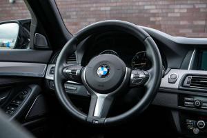 Blue BMW 535 2014 in Marijampole, with an engine capacity of 2.99 L and mileage of 262 thousand km for 16450 €, photo 17 on AUTOMOTO.COM.LV