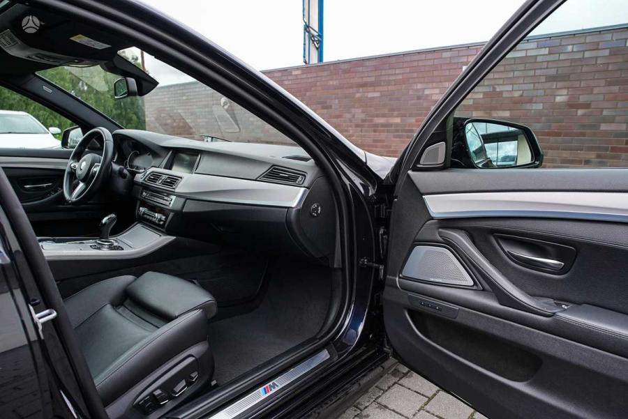 Blue BMW 535 2014 in Marijampole, with an engine capacity of 2.99 L and mileage of 262 thousand km for 16450 €, photo 35 on AUTOMOTO.COM.LV