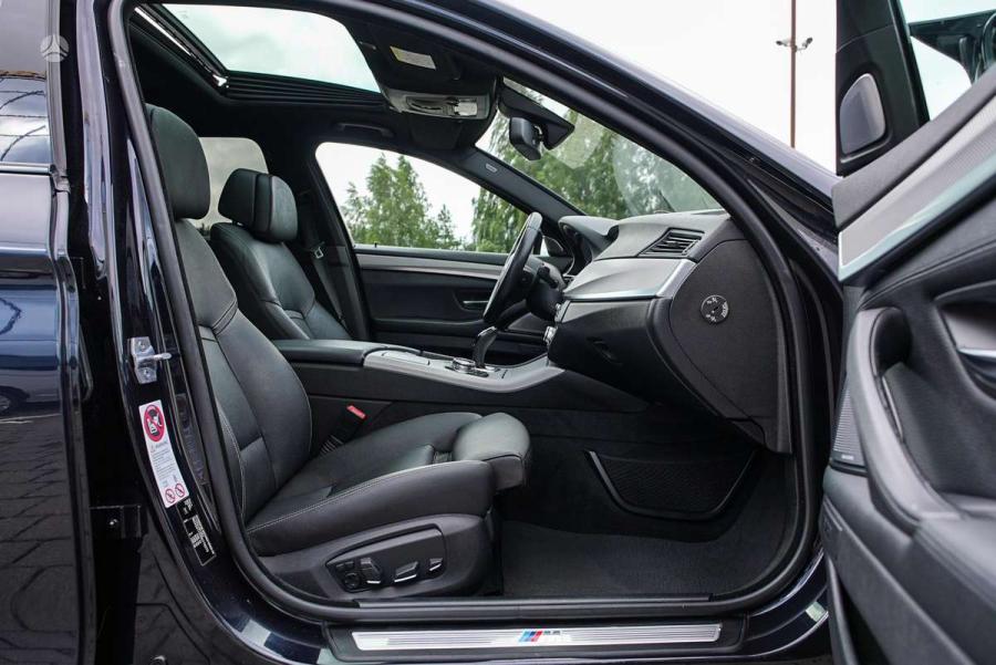 Blue BMW 535 2014 in Marijampole, with an engine capacity of 2.99 L and mileage of 262 thousand km for 16450 €, photo 37 on AUTOMOTO.COM.LV