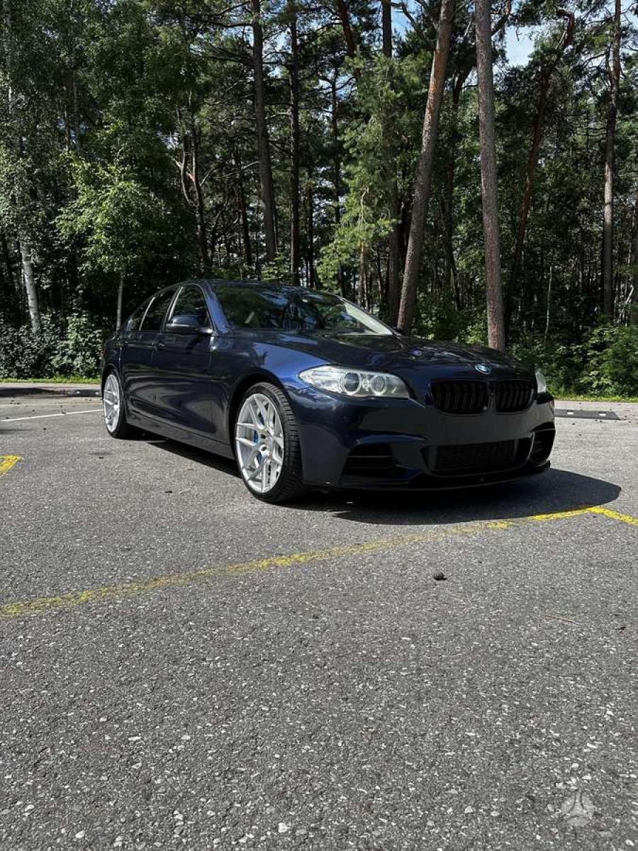 Blue BMW 535 2014 in Klaipeda, with an engine capacity of 2.98 L and mileage of 280 thousand km for 14499 €, photo 1 on AUTOMOTO.COM.LV