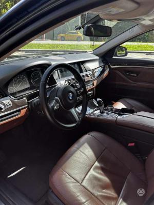 Blue BMW 535 2014 in Klaipeda, with an engine capacity of 2.98 L and mileage of 280 thousand km for 14499 €, photo 11 on AUTOMOTO.COM.LV