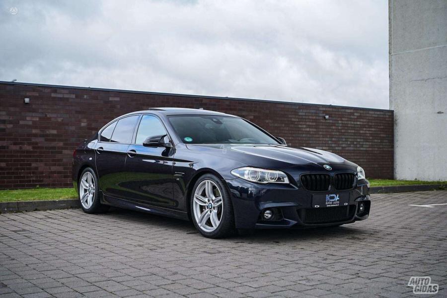Blue BMW 535 2014 in Kaunas, with an engine capacity of 3.00 L and mileage of 262 thousand km for 16450 €, photo 1 on AUTOMOTO.COM.LV