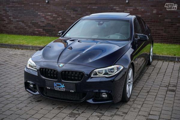 Blue BMW 535 2014 in Kaunas, with an engine capacity of 3.00 L and mileage of 262 thousand km for 16450 €, photo 4 on AUTOMOTO.COM.LV