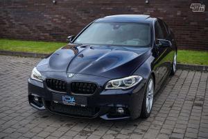 Blue BMW 535 2014 in Kaunas, with an engine capacity of 3.00 L and mileage of 262 thousand km for 16450 €, photo 5 on AUTOMOTO.COM.LV