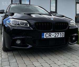 Blue BMW 535 2014 in Riga, with an engine capacity of 3.00 L and mileage of 186 thousand km for 17527 €, photo 3 on AUTOMOTO.COM.LV