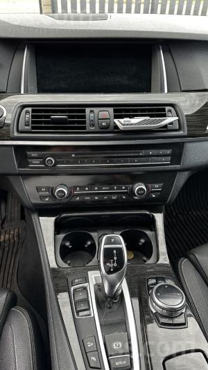 Blue BMW 535 2014 in Riga, with an engine capacity of 3.00 L and mileage of 186 thousand km for 17527 €, photo 9 on AUTOMOTO.COM.LV