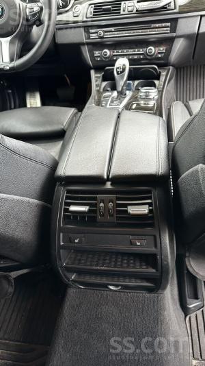 Blue BMW 535 2014 in Riga, with an engine capacity of 3.00 L and mileage of 186 thousand km for 17527 €, photo 13 on AUTOMOTO.COM.LV