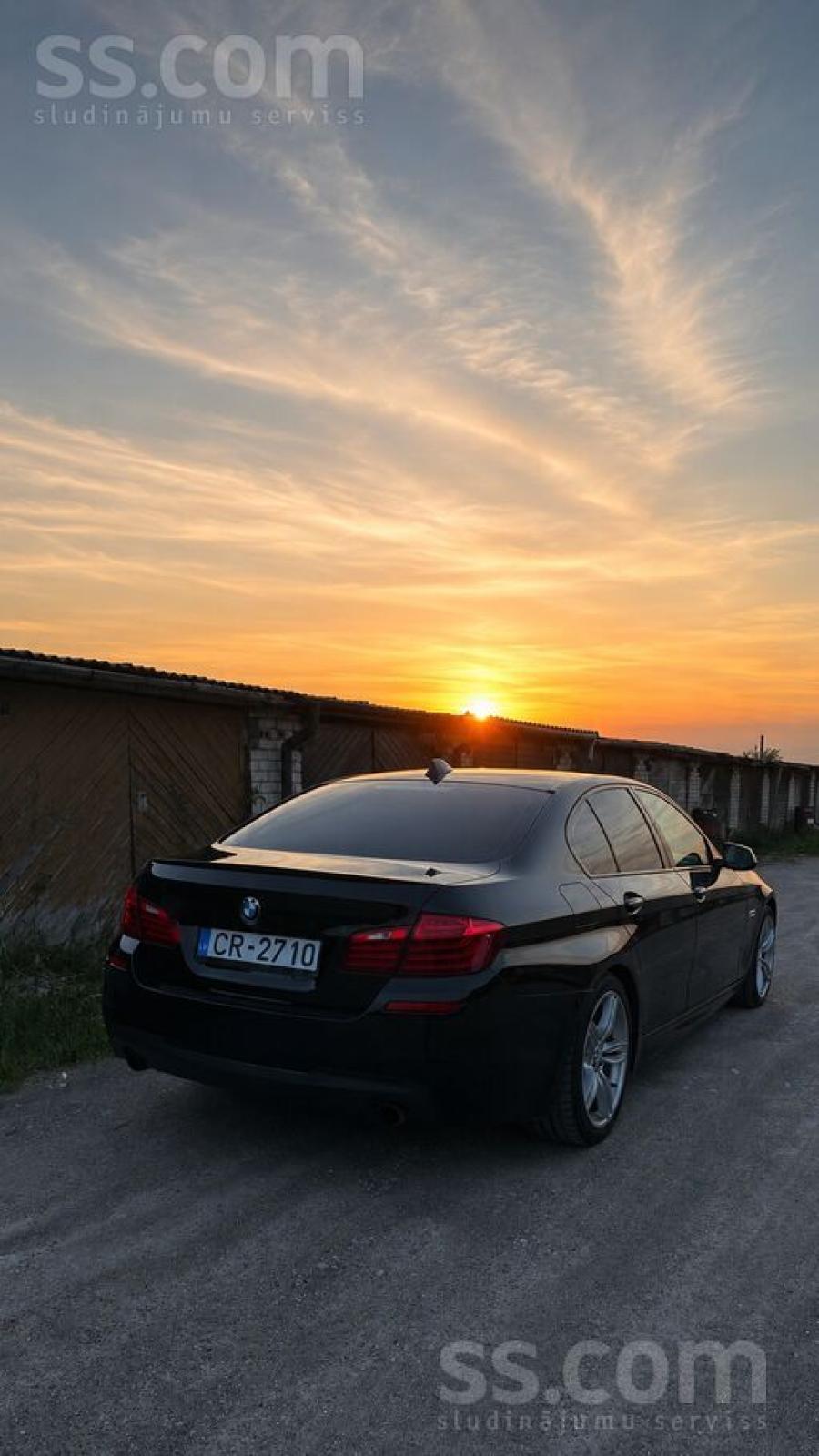 Blue BMW 535 2014 in Riga, with an engine capacity of 3.00 L and mileage of 186 thousand km for 17527 €, photo 14 on AUTOMOTO.COM.LV