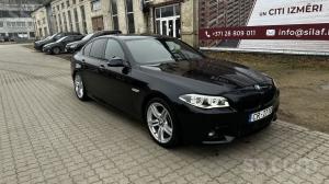 Blue BMW 535 2014 in Riga, with an engine capacity of 3.00 L and mileage of 186 thousand km for 17527 €, photo 17 on AUTOMOTO.COM.LV