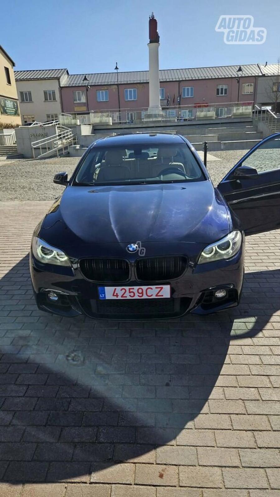 Blue BMW 535 2016 in Plunge, with an engine capacity of 3.00 L and mileage of 180 thousand km for 12000 €, photo 1 on AUTOMOTO.COM.LV