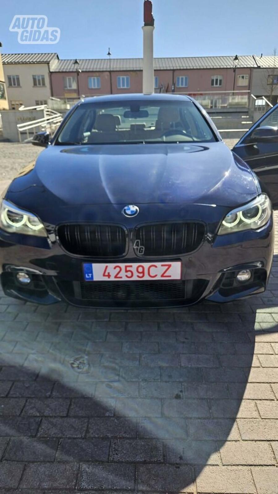 Blue BMW 535 2016 in Plunge, with an engine capacity of 3.00 L and mileage of 180 thousand km for 12000 €, photo 3 on AUTOMOTO.COM.LV