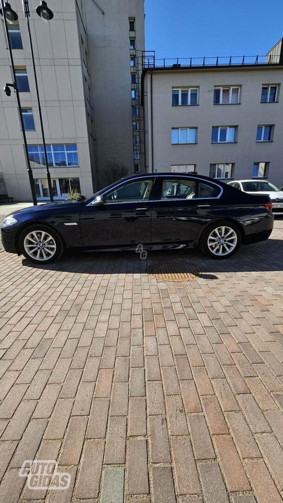Blue BMW 535 2016 in Plunge, with an engine capacity of 3.00 L and mileage of 180 thousand km for 12000 €, photo 17 on AUTOMOTO.COM.LV