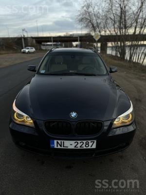 Blue BMW 535 2004 in Riga, with an engine capacity of 3.00 L and mileage of 0 thousand km for 3200 €, photo 1 on AUTOMOTO.COM.LV