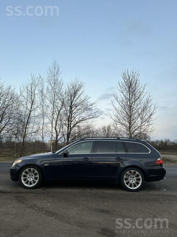 Blue BMW 535 2004 in Riga, with an engine capacity of 3.00 L and mileage of 0 thousand km for 3200 €, photo 6 on AUTOMOTO.COM.LV