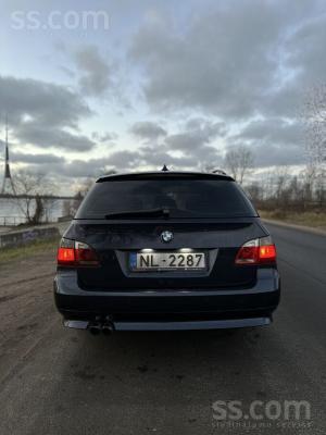 Blue BMW 535 2004 in Riga, with an engine capacity of 3.00 L and mileage of 0 thousand km for 3200 €, photo 8 on AUTOMOTO.COM.LV