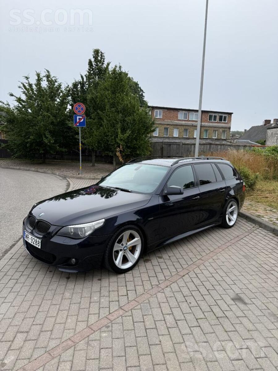 Blue BMW 535 2005 in Liepaja, with an engine capacity of 3.00 L and mileage of 374 thousand km for 4800 €, photo 2 on AUTOMOTO.COM.LV