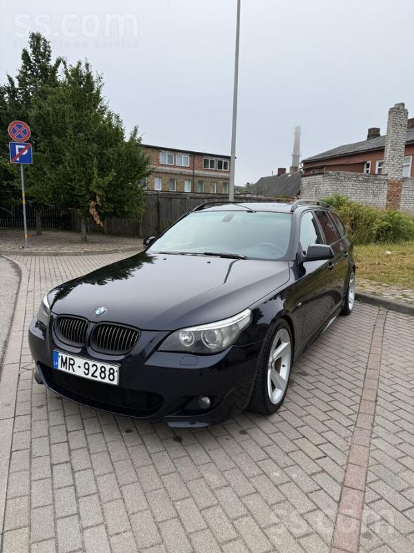 Blue BMW 535 2005 in Liepaja, with an engine capacity of 3.00 L and mileage of 374 thousand km for 4800 €, photo 5 on AUTOMOTO.COM.LV