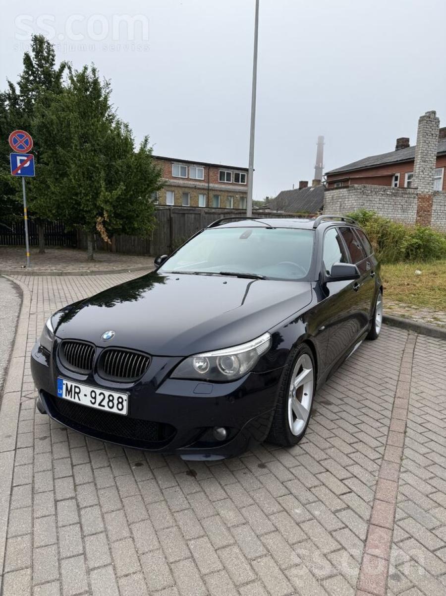 Blue BMW 535 2005 in Liepaja, with an engine capacity of 3.00 L and mileage of 374 thousand km for 4800 €, photo 5 on AUTOMOTO.COM.LV
