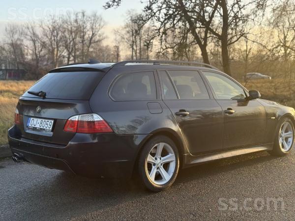 Blue BMW 535 2005 in Riga, with an engine capacity of 3.00 L and mileage of 0 thousand km for 5000 €, photo 4 on AUTOMOTO.COM.LV