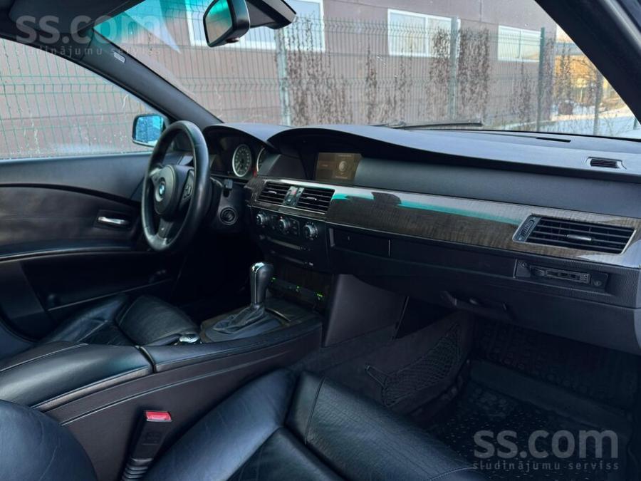 Zils BMW 535 2005 Rīga, ar dzinēja tilpumu 3.00 L un nobraukumu 425 tūkst. km par 4450 €, foto 12 vietnē AUTOMOTO.COM.LV
