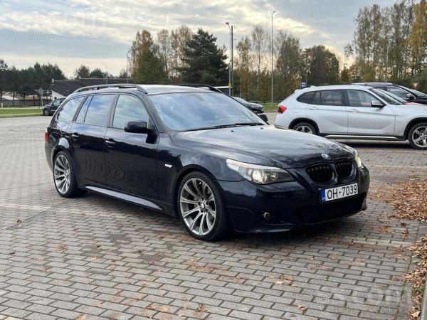 Blue BMW 535 2005 in Riga, with an engine capacity of 3.00 L and mileage of 320 thousand km for 6750 €, photo 3 on AUTOMOTO.COM.LV