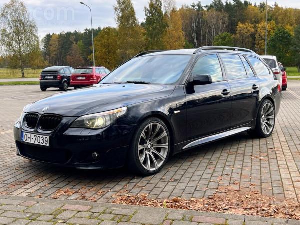 Blue BMW 535 2005 in Riga, with an engine capacity of 3.00 L and mileage of 320 thousand km for 6750 €, photo 4 on AUTOMOTO.COM.LV