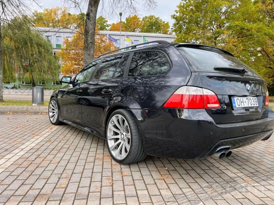 Blue BMW 535 2005 in Riga, with an engine capacity of 3.00 L and mileage of 320 thousand km for 6750 €, photo 6 on AUTOMOTO.COM.LV