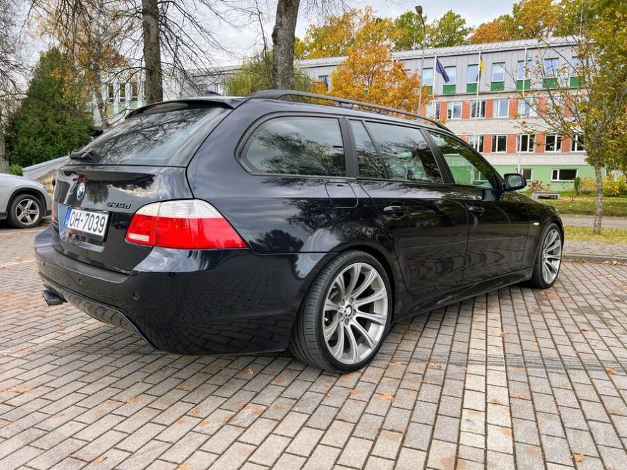 Blue BMW 535 2005 in Riga, with an engine capacity of 3.00 L and mileage of 320 thousand km for 6750 €, photo 7 on AUTOMOTO.COM.LV