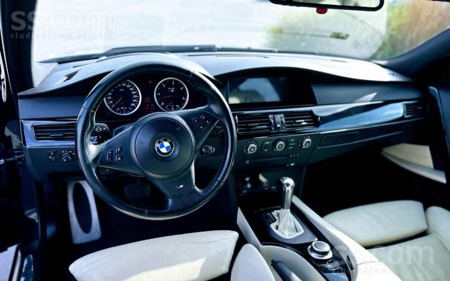 Zils BMW 535 2005 Rīga, ar dzinēja tilpumu 3.00 L un nobraukumu 319 tūkst. km par 7450 €, foto 11 vietnē AUTOMOTO.COM.LV