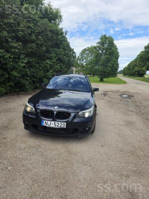 Blue BMW 535 2005 in Saldus, with an engine capacity of 3.50 L and mileage of 360 thousand km for 4799 €, photo  on AUTOMOTO.COM.LV