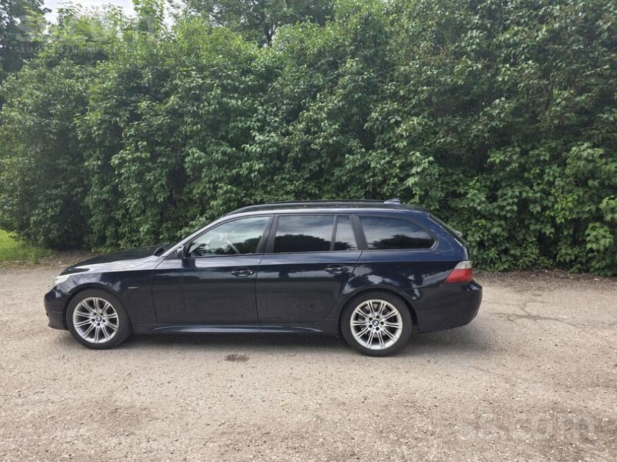 Blue BMW 535 2005 in Saldus, with an engine capacity of 3.50 L and mileage of 360 thousand km for 4799 €, photo 3 on AUTOMOTO.COM.LV
