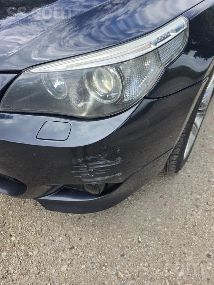 Blue BMW 535 2005 in Saldus, with an engine capacity of 3.50 L and mileage of 360 thousand km for 4799 €, photo 6 on AUTOMOTO.COM.LV