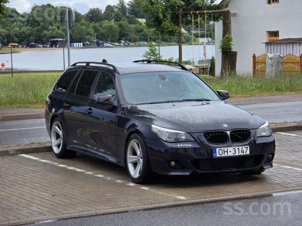 Blue BMW 535 2005 in Rezekne, with an engine capacity of 3.00 L and mileage of 388 thousand km for 5800 €, photo 2 on AUTOMOTO.COM.LV