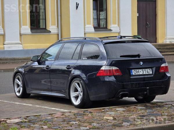 Blue BMW 535 2005 in Rezekne, with an engine capacity of 3.00 L and mileage of 388 thousand km for 5800 €, photo 5 on AUTOMOTO.COM.LV