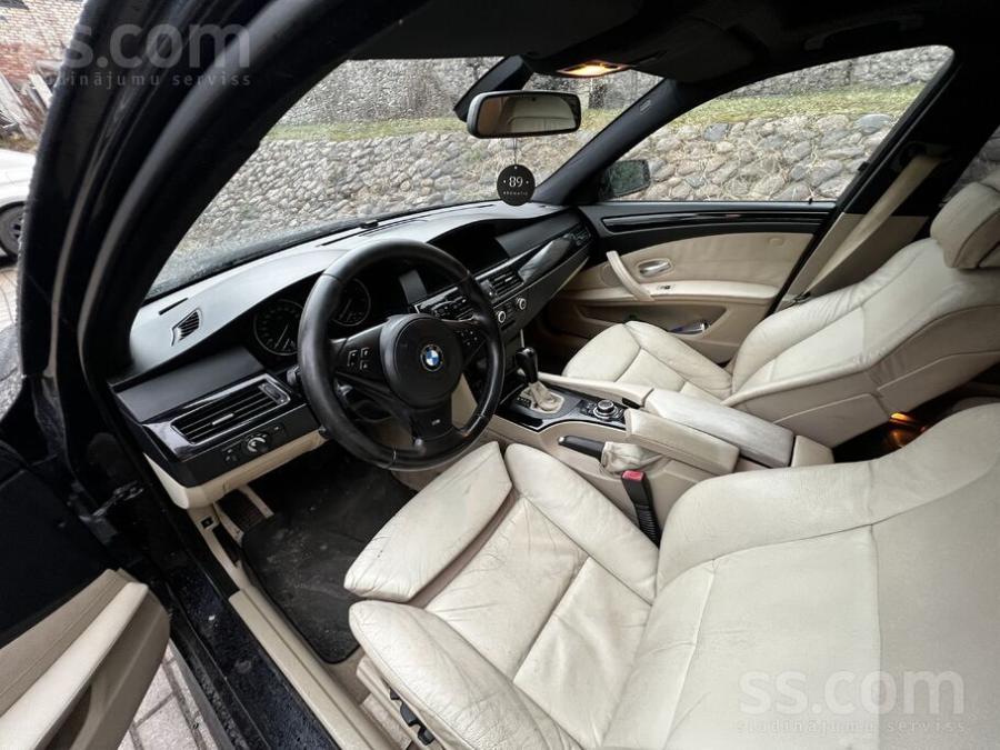 Синий БМВ 535 2005 в Рига, объемом двигателя 3.00 л и пробегом 396 тыс. км за 4950 €, фото 6 на AUTOMOTO.COM.LV