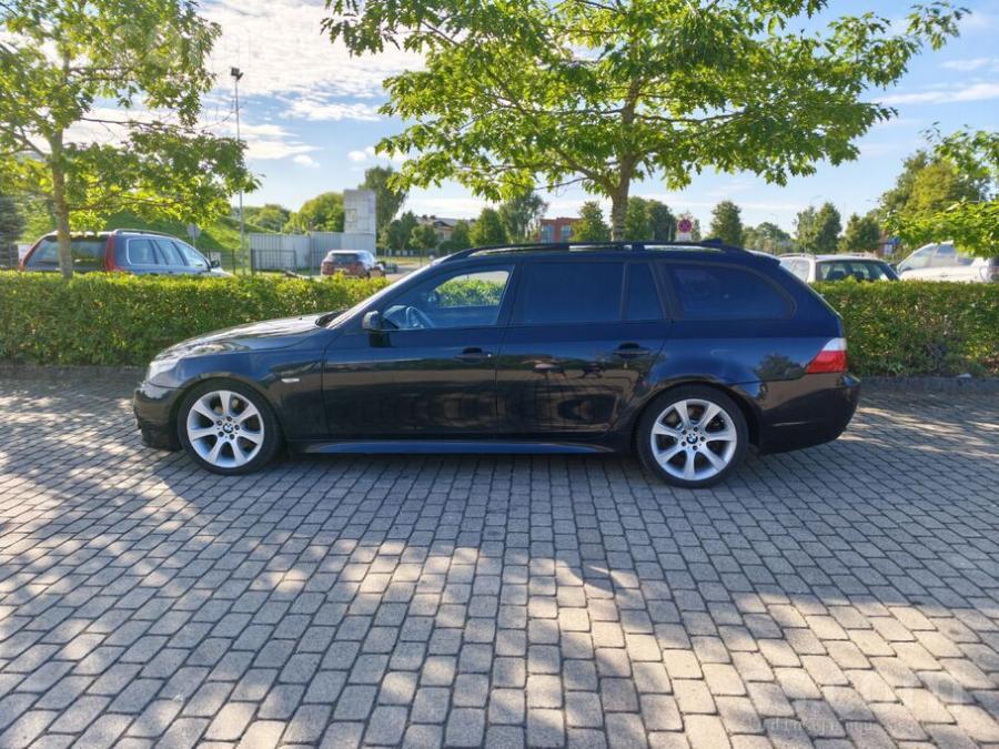 Blue BMW 535 2005 in Jelgava, with an engine capacity of 3.00 L and mileage of 288 thousand km for 4400 €, photo 10 on AUTOMOTO.COM.LV