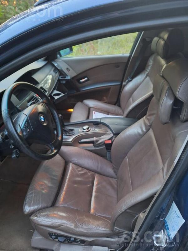 Zils BMW 535 2005 Rīga, ar dzinēja tilpumu 3.00 L un nobraukumu 540 tūkst. km par 3999 €, foto 10 vietnē AUTOMOTO.COM.LV