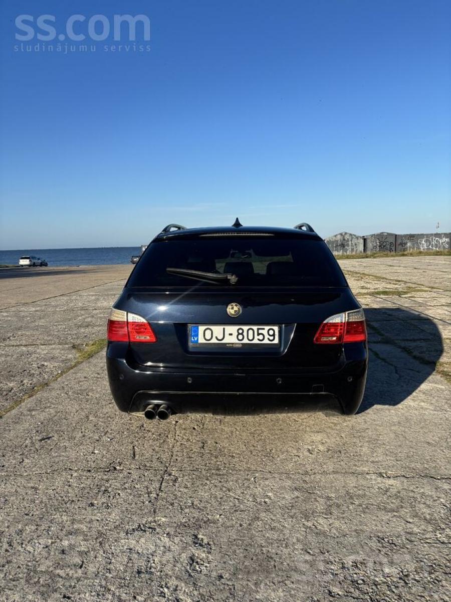 Blue BMW 535 2005 in Liepaja, with an engine capacity of 3.00 L and mileage of 434 thousand km for 4600 €, photo 5 on AUTOMOTO.COM.LV