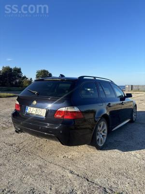 Blue BMW 535 2005 in Liepaja, with an engine capacity of 3.00 L and mileage of 434 thousand km for 4600 €, photo 6 on AUTOMOTO.COM.LV