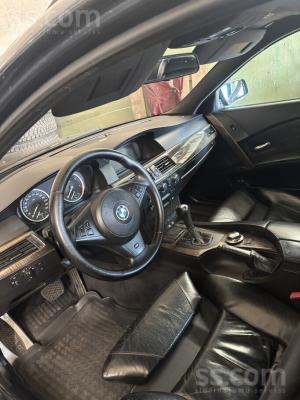 Blue BMW 535 2005 in Liepaja, with an engine capacity of 3.00 L and mileage of 434 thousand km for 4600 €, photo 10 on AUTOMOTO.COM.LV