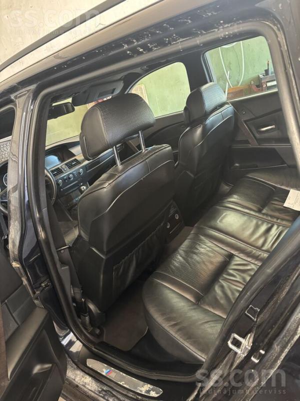 Zils BMW 535 2005 Liepāja, ar dzinēja tilpumu 3.00 L un nobraukumu 434 tūkst. km par 4600 €, foto 11 vietnē AUTOMOTO.COM.LV