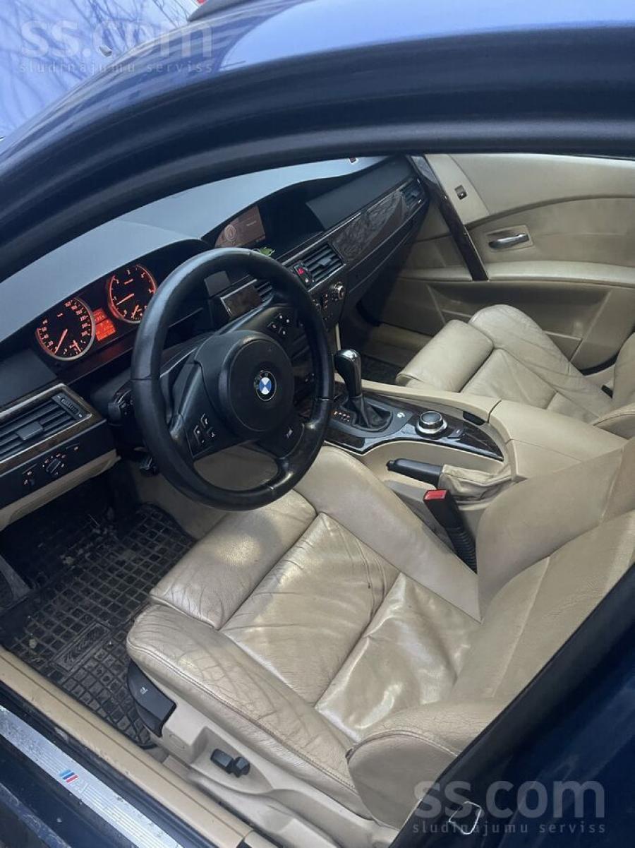 Zils BMW 535 2006 Rīga, ar dzinēja tilpumu 3.00 L un nobraukumu 321 tūkst. km par 3400 €, foto 6 vietnē AUTOMOTO.COM.LV