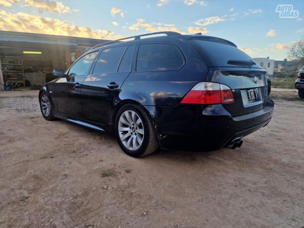Blue BMW 535 2006 in Kaunas, with an engine capacity of 3.00 L and mileage of 377 thousand km for 4350 €, photo 4 on AUTOMOTO.COM.LV