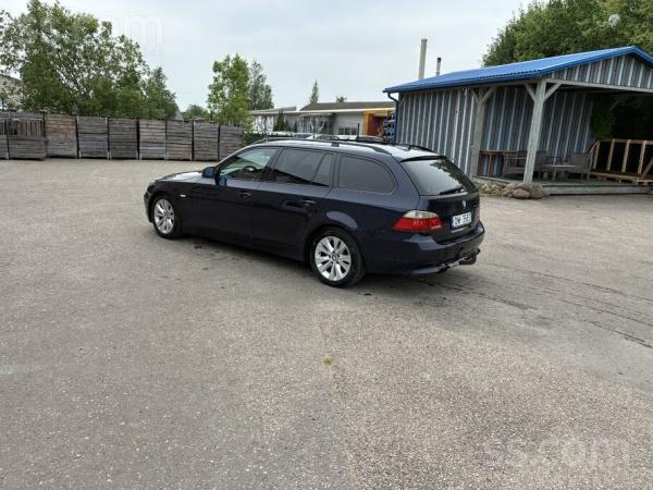 Синий БМВ 535 2006 в Талси, объемом двигателя 3.00 л и пробегом 395 тыс. км за 3500 €, фото 1 на AUTOMOTO.COM.LV