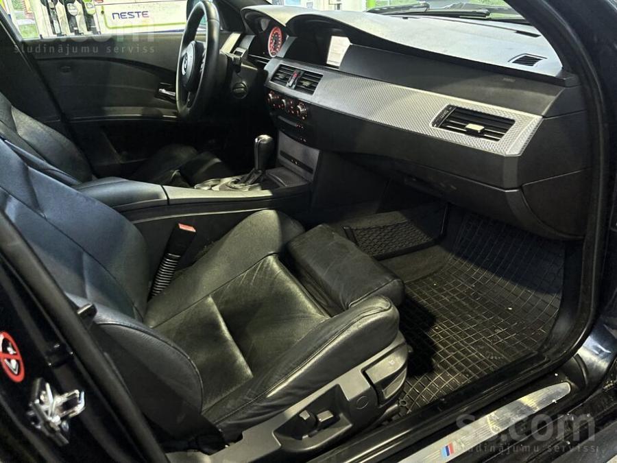 Zils BMW 535 2006 Rīga, ar dzinēja tilpumu 2.90 L un nobraukumu 343 tūkst. km par 4800 €, foto 8 vietnē AUTOMOTO.COM.LV