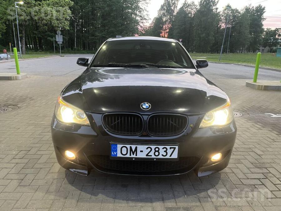 Blue BMW 535 2006 in Riga, with an engine capacity of 3.00 L and mileage of 343 thousand km for 4800 €, photo 3 on AUTOMOTO.COM.LV